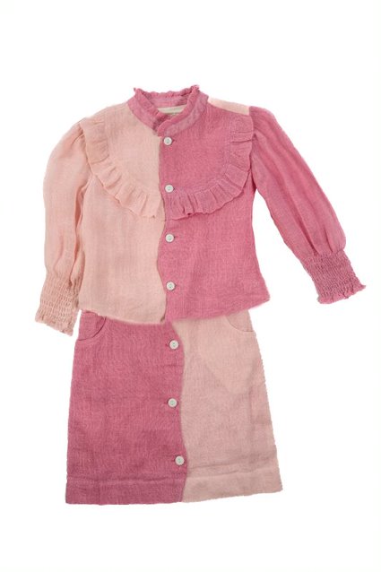 We The Kids Squiggle Pink Linen Set – The Shoppe Miami